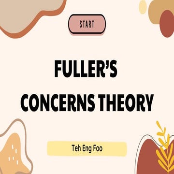 FULLER’S CONCERNS THEORY FULLER’S CONCERNS THEORY | PDF