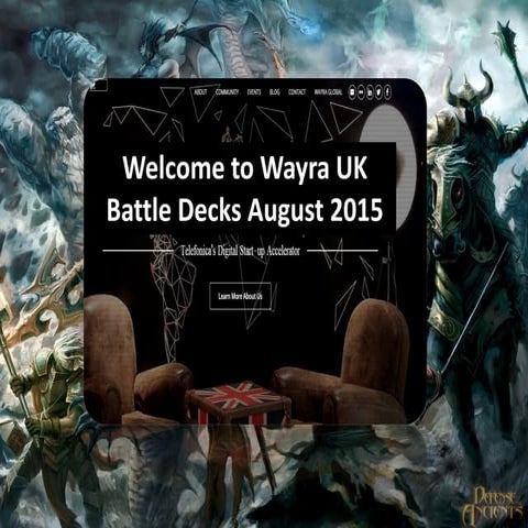 Wayra UK Battle Decks | PPT