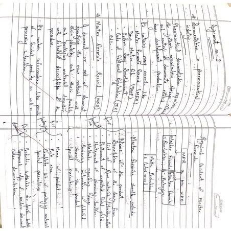 Full Handwritten notes of RA by Ayush Kumar M pharm - Al ameen college ...