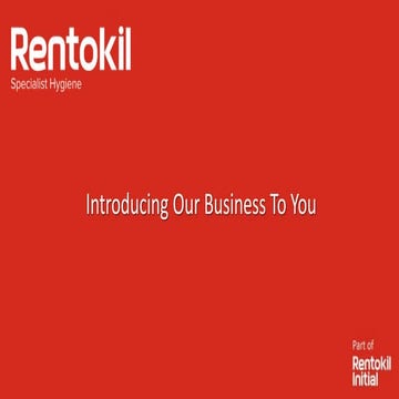 Rentokil Specialist Hygiene Introduction | PPTX