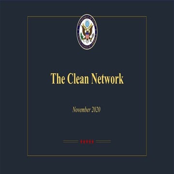 Clean Network Overview (Public Version) | PPT