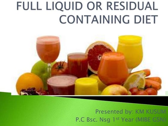 Standard hospital diets | PDF