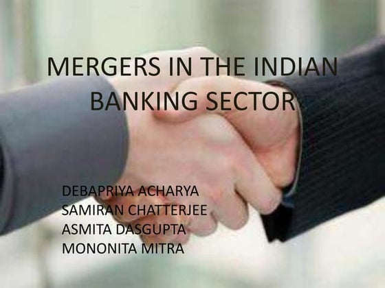 Merger of public sector banks in india | PPT