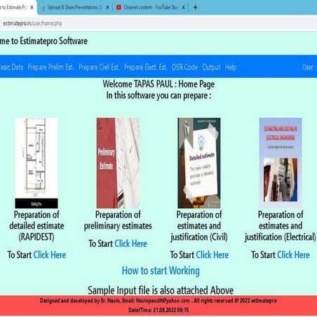 Estimate Pro Software | PPT