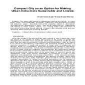Compact city | PPTX