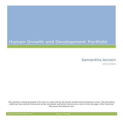 Human Growth and Development | DOCX