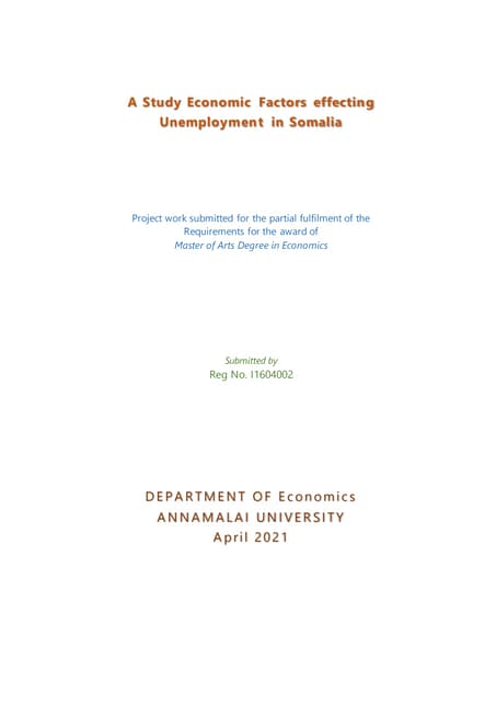 Economics CSEC SBA Sample | DOCX