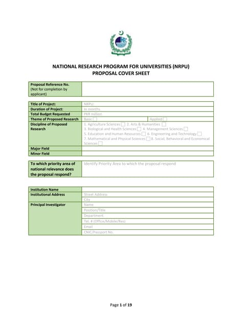 Undp act project_proposal_guidelines | PDF