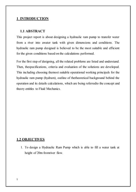 Selecting and Installing the Hydraulic Pump | PDF