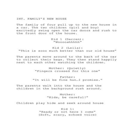 Full script x3 | DOCX