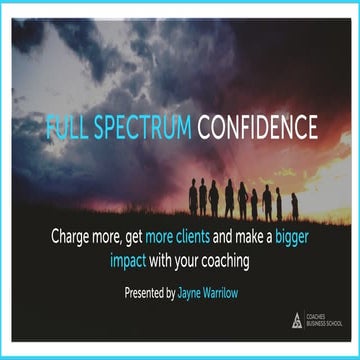 Full Spectrum Confidence | PDF