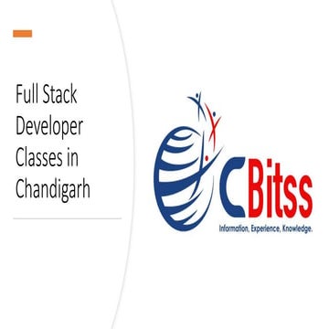 Full Stack Developer Classes in Chandigarh.pptx