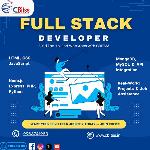 Full Stack Developer Course in Chandigarh | Learn with CBITSS | PDF