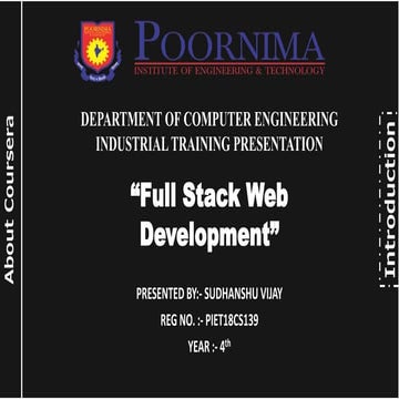 Full Stack Devlopment Using Django Main Ppt Pptx
