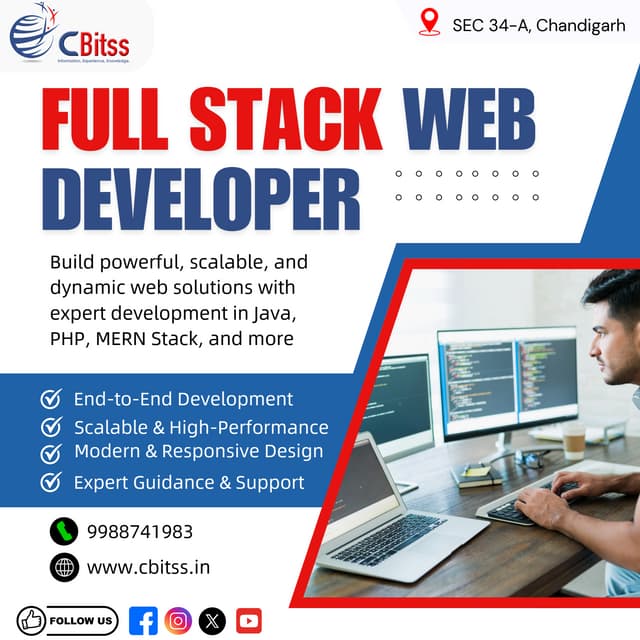 Best Full Stack Web Developer Course in Chandigarh | cbitss | PDF