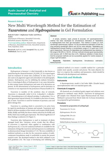 Method Development And Validation For Simultaneous Estimation Of Dasatinib And Erlotinib By