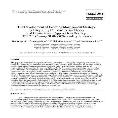 Arunrat full text article for ISEEC 2014 | DOC