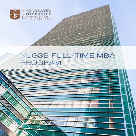 Full-Time MBA E-brochure 2015 - 2016 | PDF