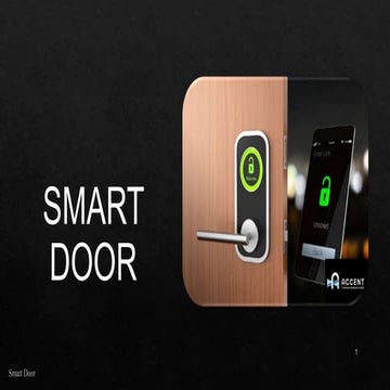 Smart door.pptx | Smart Home | Home & Garden