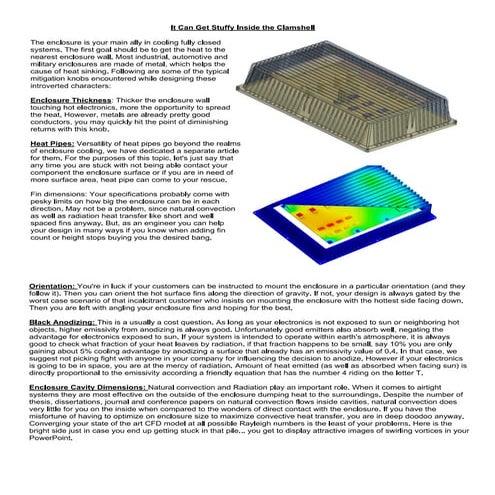 It Can Get Stuffy Inside the Clamshell | PDF