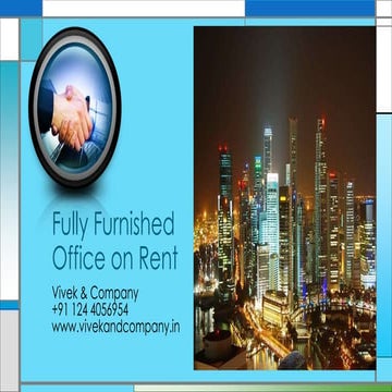 Find Your Ideal Workspace in Noida with SVAM Work | PDF