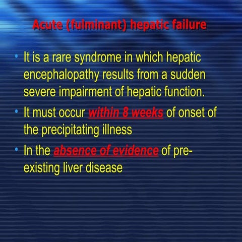Fulminant Hepatic Failure in Children -Approach.ppt
