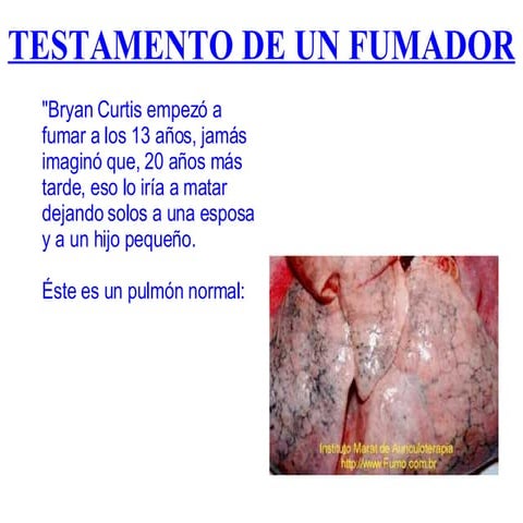 Fumar Mata | PPT