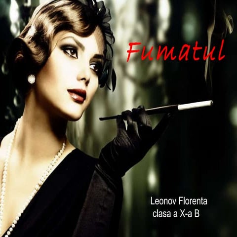 Efectele fumatului Prezentare Powerpoint | PPT