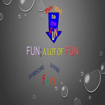 Fun | PPTX