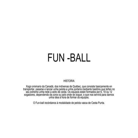 Fun Ball | PPT