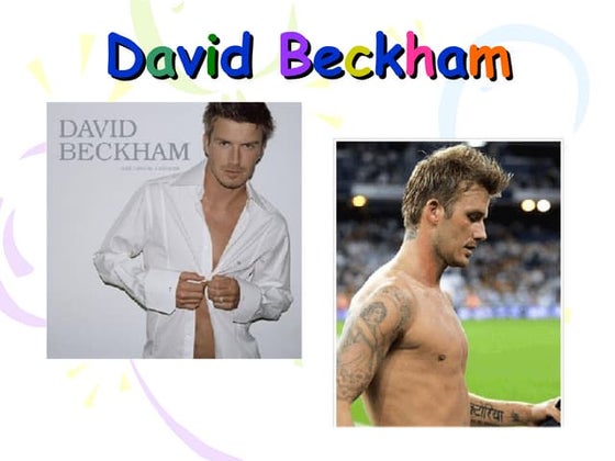 Enzo devaux anglais college david beckham | PPT