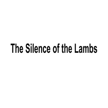 The Silence of the Lambs | PPT