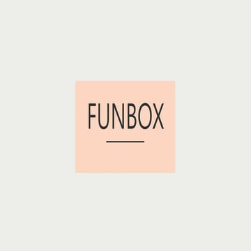 Funbox 分析 | PPT