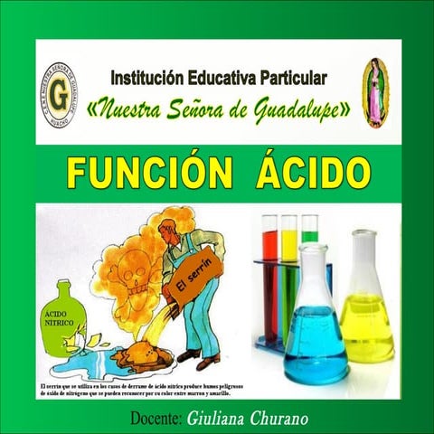 Funciones acidos | PPTX