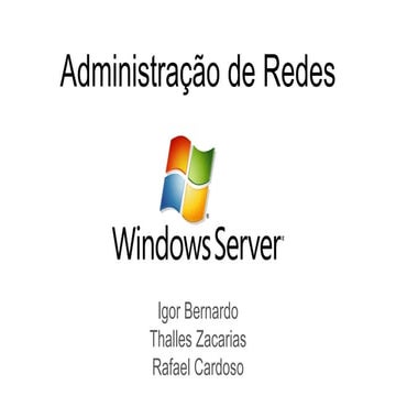 Funcionalidades Windows Server 2008 R2 | PPTX