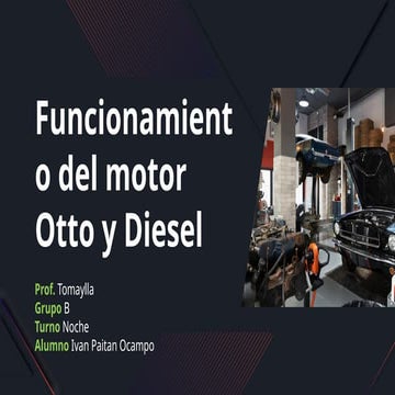 El motor Otto de 4 tiempos | PPT