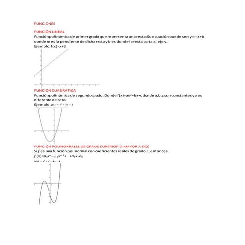 Tipos de Funciones | PPTX