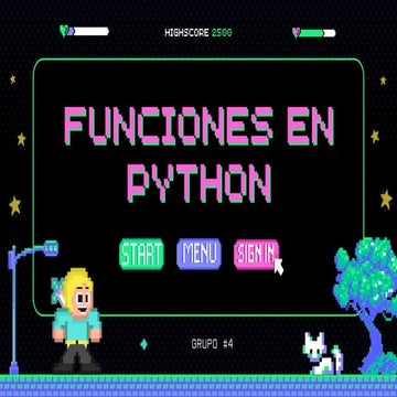 FUNCIONES EN PYTHON NIVEL UNIVERSITARIO. | PDF