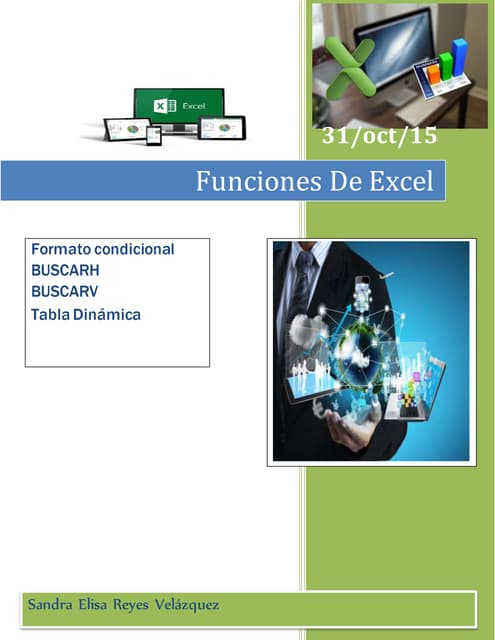 Funciones en excel | PPTX