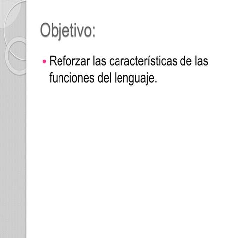 Funciones del lenguaje | PPT | Programming Languages | Computing