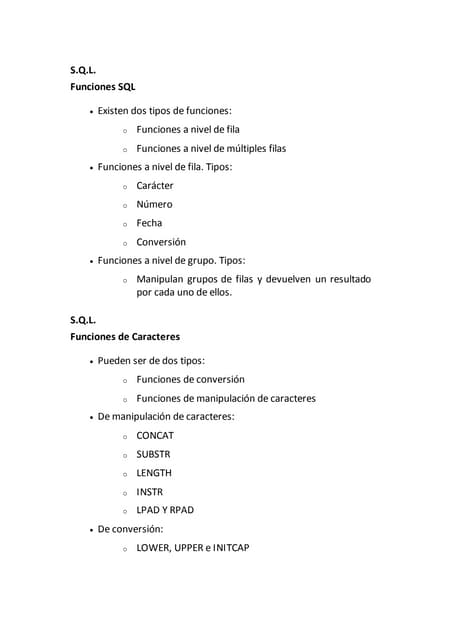 Funciones de sql server | PDF