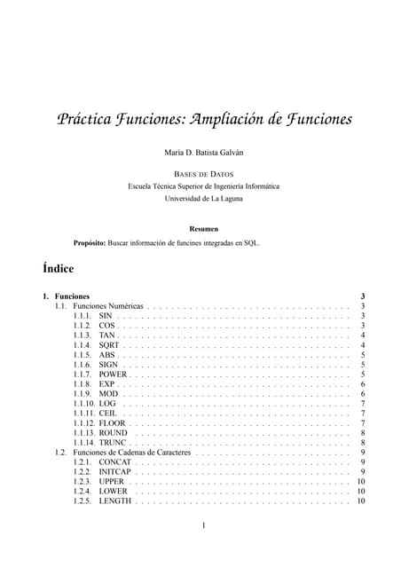 Funciones Oracle Sql Pdf