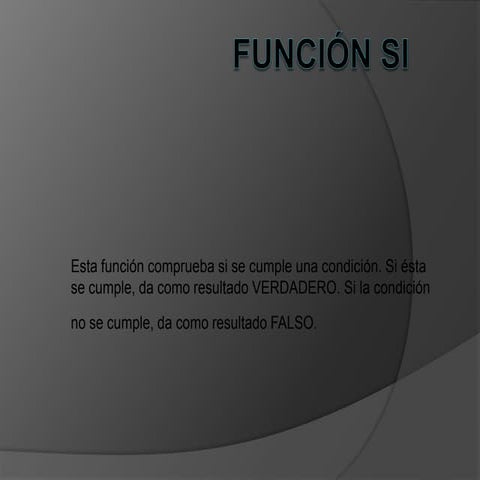 Funcion si[1]. | PPTX | Technology & Computing