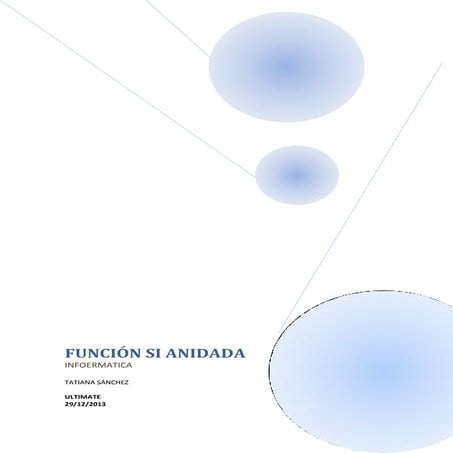 Funcion si anidada | PPTX