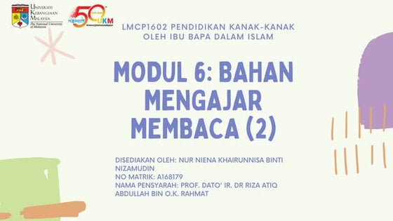 Modul 6 | PPT