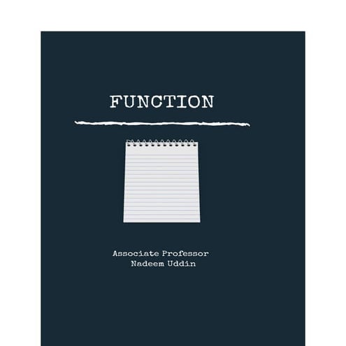 Function | PDF