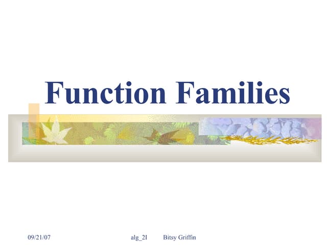 ROLES OF FAMILY - ANNE | PPT