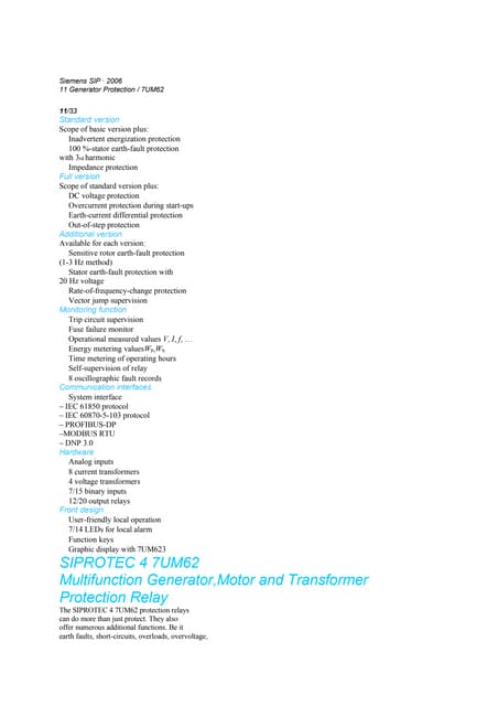 Abb power spau 130 c three phase voltage relay | PDF