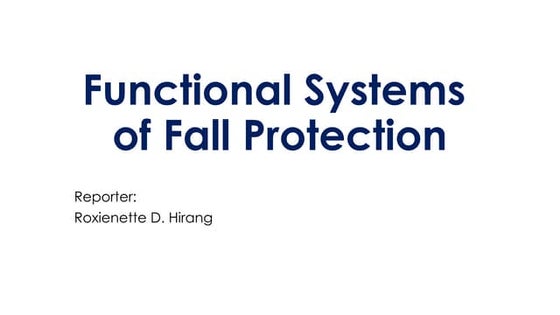 FallTech AWP Spec | PDF