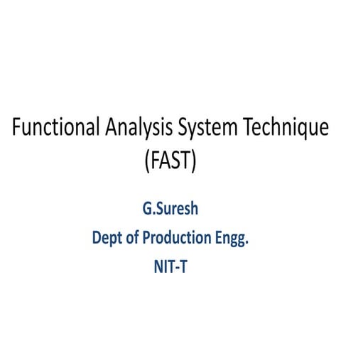 Functional Analysis System Technique Fastpptx 6648